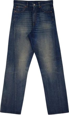 Maison Margiela Homme, Jeans, Bleu, Taille: W30 Jean &agrave; jambe large