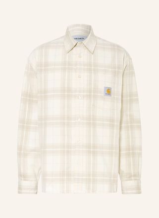 Carhartt Work in Progress Carhartt Wip Cordhemd Wilber Loose Fit weiss