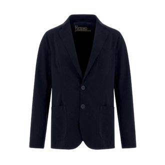 Herno Leichter Scuba-Blazer - - Jackets - Herren - Blau - L