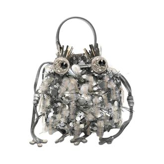 Anya Hindmarch Monster-Motiv Henkeltasche - - Bags - Damen - Grau - ONE SIZE