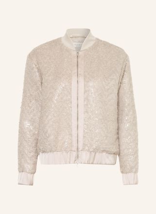 PESERICO Peserico Blouson Mit Pailletten beige