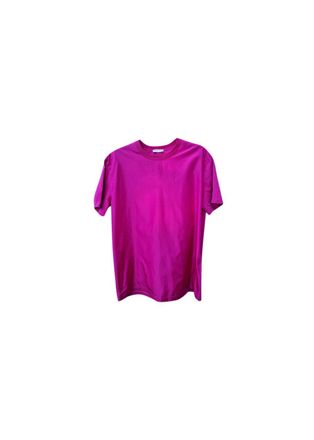 Valentino Garavani Hot pink cotton jersey T-shirt Size XL