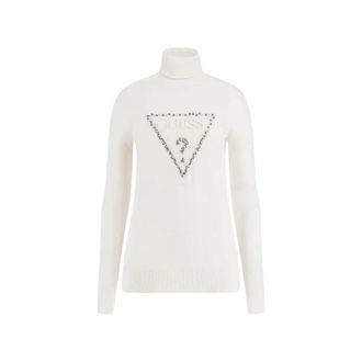 Guess Damen, Strickwaren, Wei&szlig;, XLGr&ouml;&szlig;e