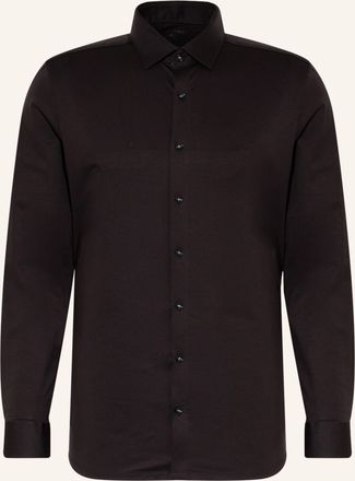 Olymp Jerseyhemd No. Six 24/Seven Super Slim schwarz