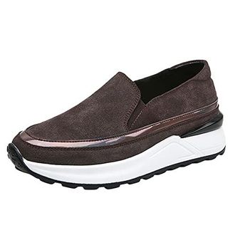 Generic Chaussures de loisirs pour femme, chaussures de sport pour femme, chaussures dext&eacute;rieur respirantes, semelle &eacute;paisse, antid&eacute;rapantes, chaussures d&eacute;con