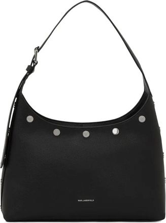 Karl Lagerfeld Femme, Sacs, Noir, Taille: ONE Size K/Rocky Marais Hobo Bag