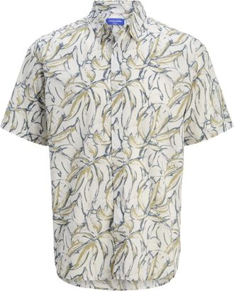 Jack & Jones Jorjoshua Split AOP Shirt Ss Jnr