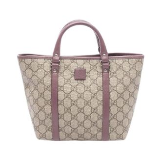 Gucci Sac cabas Pre-owned en toile enduite GG Supreme - Femme - Pre-owned - Beige - Taille: ONE Size