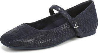 Vionic Damen Alameda Mary Jane Flat, Marineblau, 40.5 EU Weit