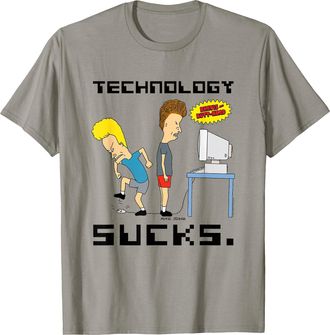 Beavis And Butt-Head Technologie ist Scheiße T-Shirt