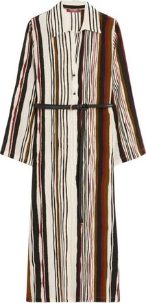 Max Mara Femme, Robes, Multicolore, Taille: 38 FR Longue Robe Caftan