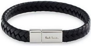 Paul Smith Bracelet en cuir tress&eacute;