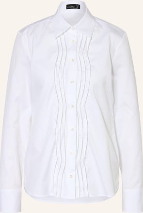 van Laack Van Laack Hemdbluse Vl-Cellies-Pb Mit Schmucksteinen weiss