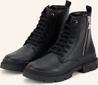 Geox Schn&uuml;rboots J Karsyn schwarz