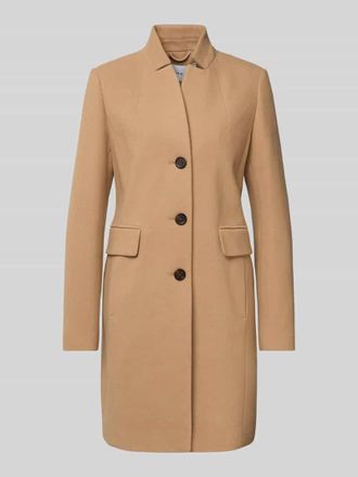 Comma Regular Fit Mantel mit Viskose-Anteil