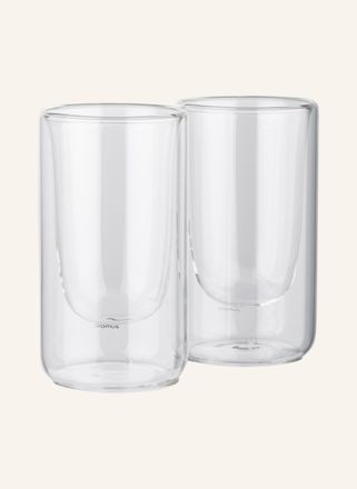 Blomus Blomus 2er-Set Thermogl&auml;ser Nero transparent