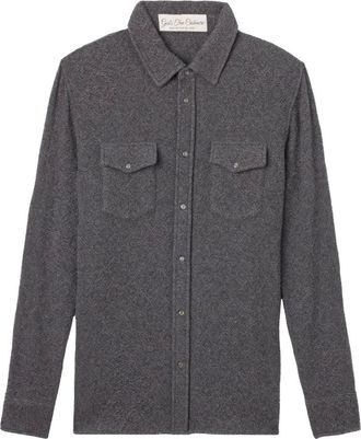 God's True Cashmere buttoned pocket shirt - Grau