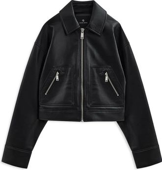 Anine Bing Blouson Assan Cuir Anine Bing