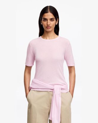 Arket Oberteil Aus Reinem Kaschmir -Rosa