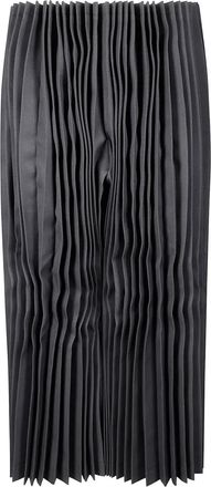 Comme Des Garçons pantalon à design plissé - Noir