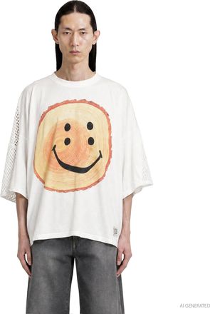 KAPITAL 20/-Jersey KATABIRA HUGE-T (Tree Trunk RAINBOWY)