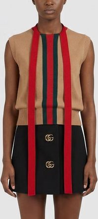 Gucci Gilet GUCCI Femme couleur Rouge