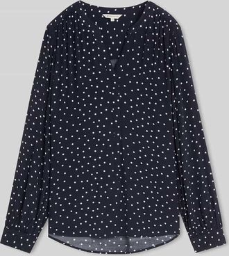 Tom Tailor Relaxed Fit Hemdbluse aus reiner Viskose
