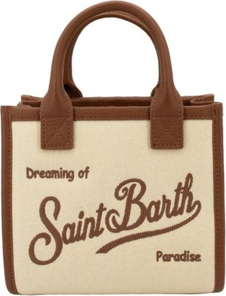 MC2 Saint Barth Femme, Sacs, Beige, Taille: ONE Size Mini Sac &agrave; Main
