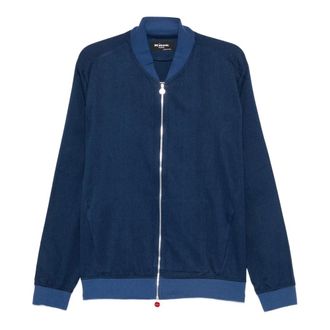 Kiton Blouson Pahoa - Homme - Pulls - Bleu - Taille: L