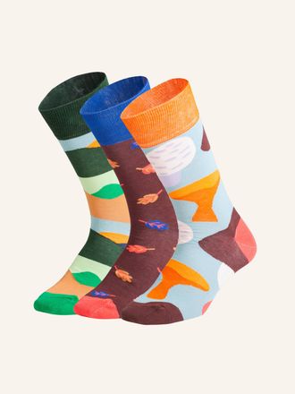 DillySocks Dillysocks Socken Fall Wonders (3er Box) rot