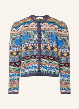 BA&SH Ba&Sh Strickjacke Maja Mit Glitzergarn beige