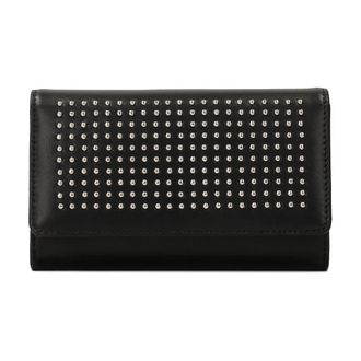 Kazar Mittlere schwarze Geldb&ouml;rse mit Nieten auf der Vorderseite - - Accessories - Damen - Mehrfarbig - ONE SIZE
