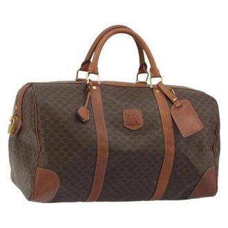 Celine Sac Boston Vintage doccasion - Femme - Pre-owned - Brun - Taille: ONE Size