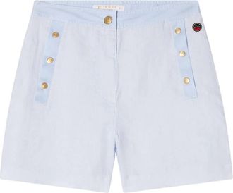Busnel Pixie Leinen Shorts - - Shorts - Damen - Blau - L