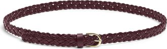 Pieces Pcavery Leather Braided Slim Belt Noos