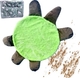 Generico Doppelseitiger Bodenwischer: 27,9 cm waschbares Bodenreinigungswerkzeug, freih&auml;ndiger Mopp f&uuml;r einfache Verwendung, f&uuml;r Hausfrau, Erwachsene, &auml;ltere M