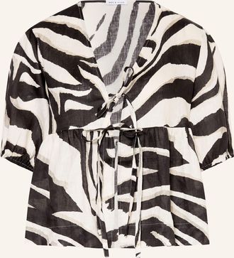 Mrs & Hugs Mrs & Hugs Leinenbluse weiss