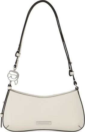 Karl Lagerfeld Femme, Sacs, Blanc, Taille: ONE Size Shoulder Mini Natural Vivos Negros