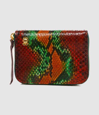 CLARIS VIROT Porte-monnaie Mini Bob Python Oasis