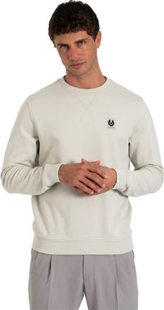 Belstaff SweaT-shirt en coton pour homme - Homme - Sweatshirts et sweats &agrave; capuche - Beige - Taille: M
