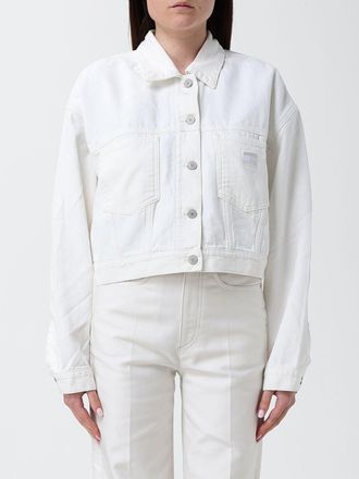 Tommy Jeans Veste Femme couleur Blanc