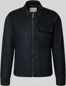 Blend Jacke in Leder-Optik mit Brusttasche Modell HELGER