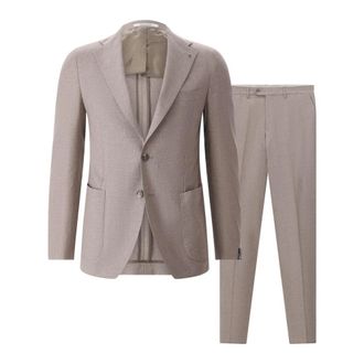 Tagliatore Einreiher-M&auml;ntel - - Suits - Herren - Braun - M