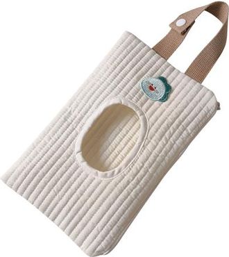 Generic Distributeur de lingettes en coton matelass&eacute; &agrave; suspendre pour maman (ours noir)