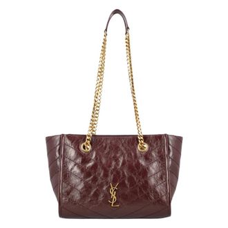 Saint Laurent Niki Small Ledertasche - - Bags - Damen - Rot - ONE SIZE