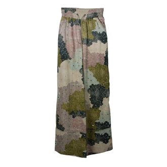 Off-white Gr&uuml;ne Camo Cargo Pyjama Weite Hose - - Trousers - Damen - Mehrfarbig - XS