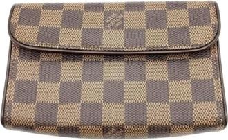 Louis Vuitton Sac bandouli&egrave;re Pochette Pre-owned - Femme - Pre-owned - Brun - Taille: ONE Size