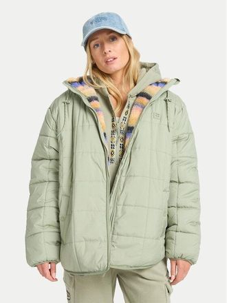 Billabong &Uuml;bergangsjacke Happy Camper EBJJK00165 Gr&uuml;n Regular Fit
