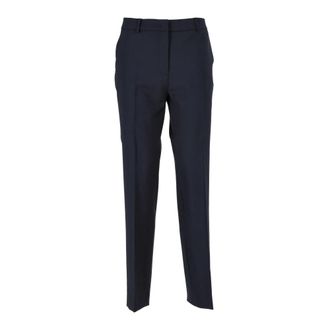 Max Mara Reine Woll-Stretchhose - - Trousers - Damen - Blau - L