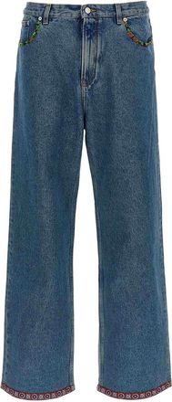 Valentino Garavani Jean Droit - Bleu